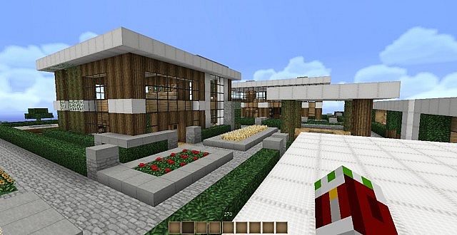 Modern Village Minecraft Map