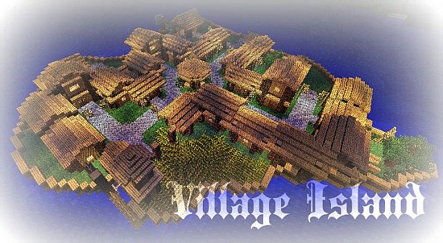Village Island Minecraft Map