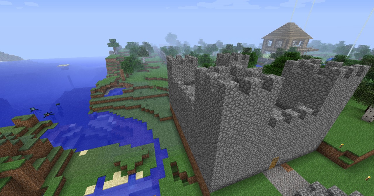SMP Cobble Castle Minecraft Map