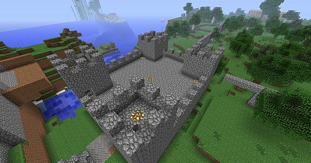 SMP Cobble Castle Minecraft Map
