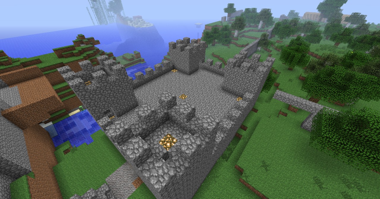SMP Cobble Castle Minecraft Map