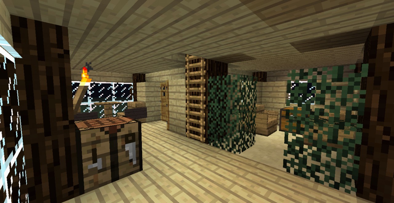 How to build a cosy Chalet Minecraft Map