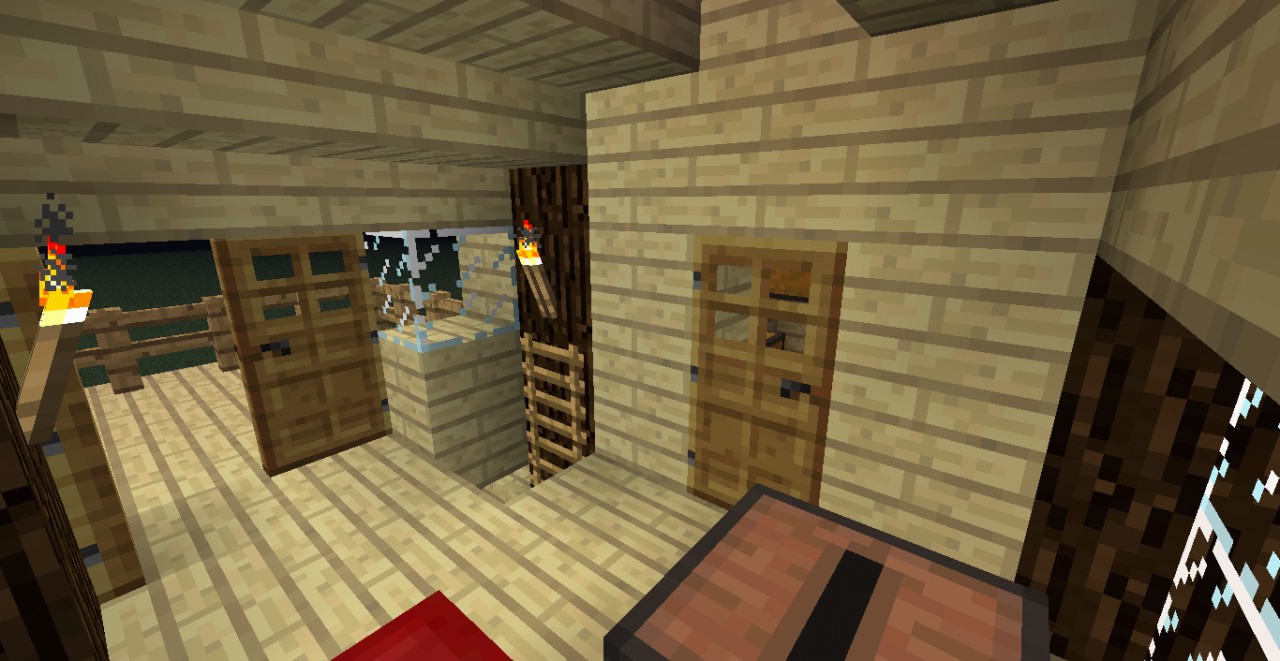 How to build a cosy Chalet Minecraft Map