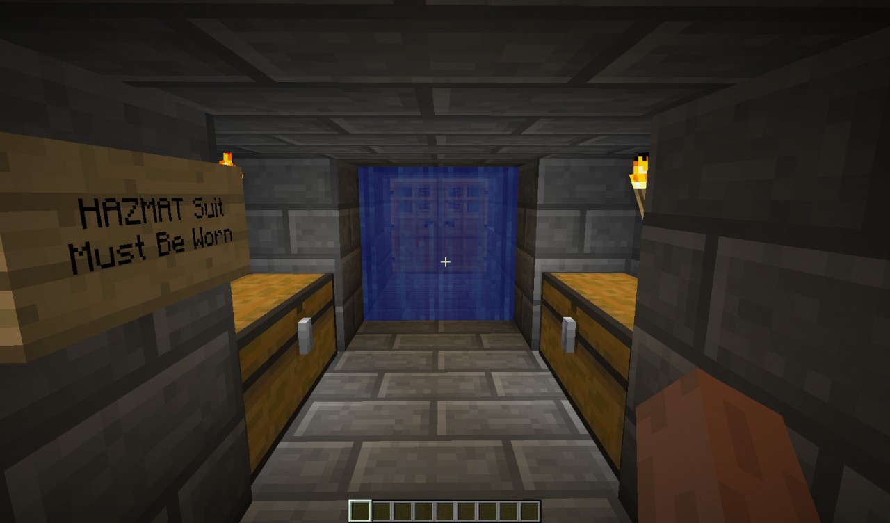 Radiation Bunker Minecraft Map