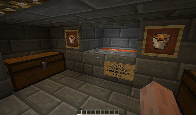 Radiation Bunker Minecraft Map