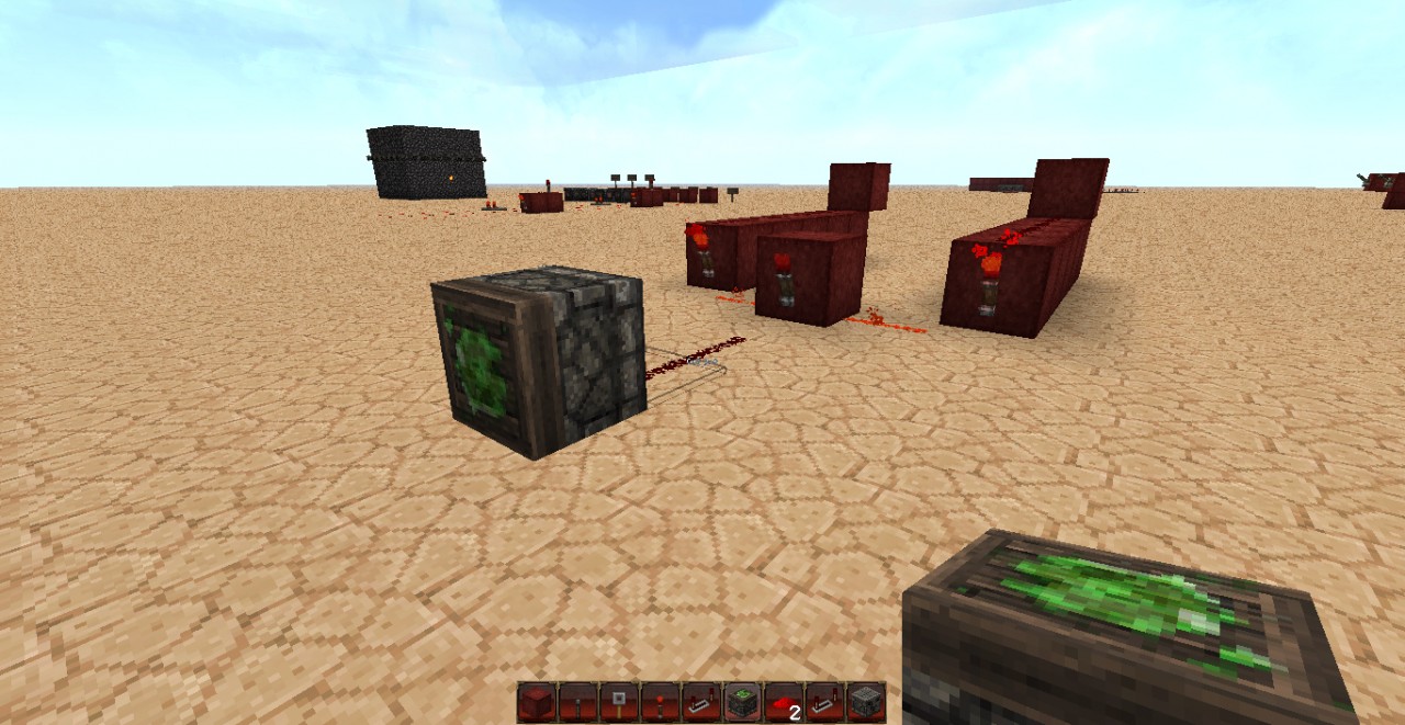 Redstone lock (and gate) tutoial Minecraft Map