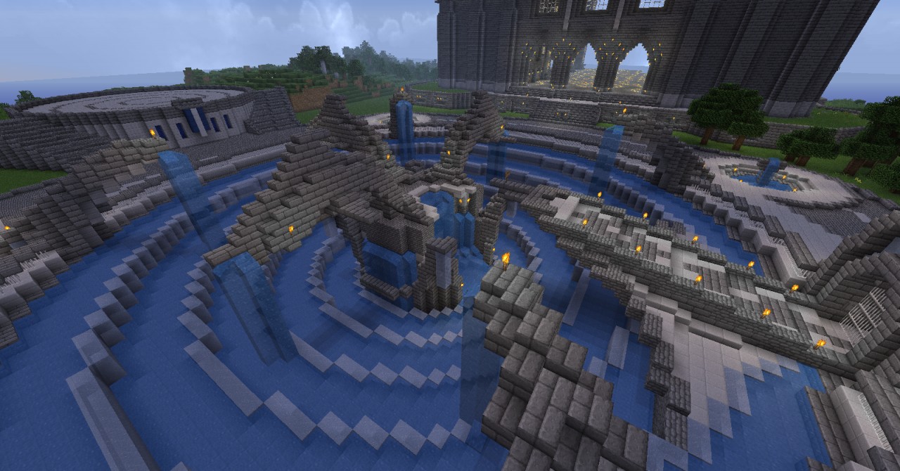 The Kingdoms United Spawn Minecraft Map