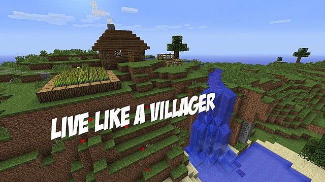 Live like A villager (Survival) Minecraft Map