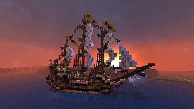 UMS Vadantes - 18th Century Merchant Ship Minecraft Map