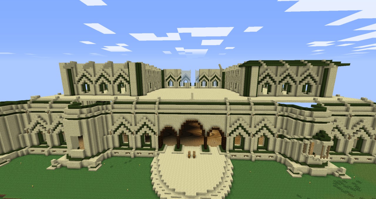 Sandy Palace Minecraft Map