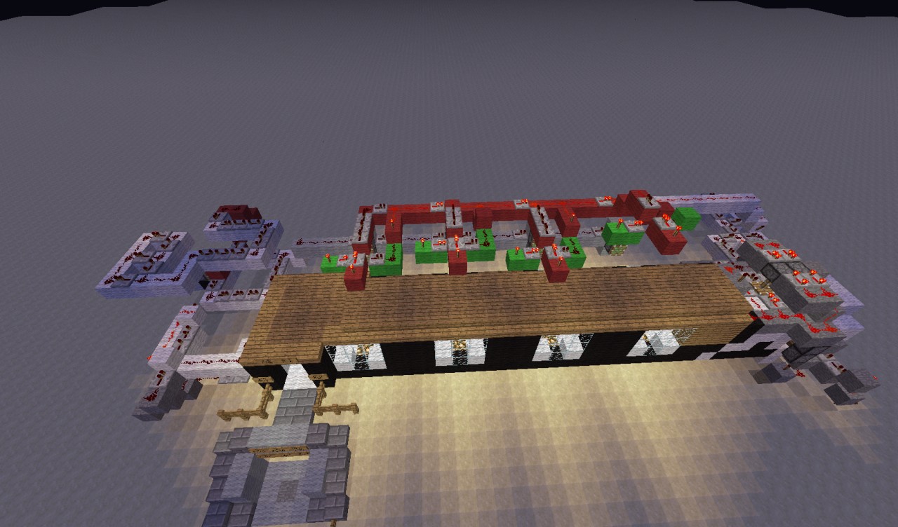 Redstone block lock Minecraft Map