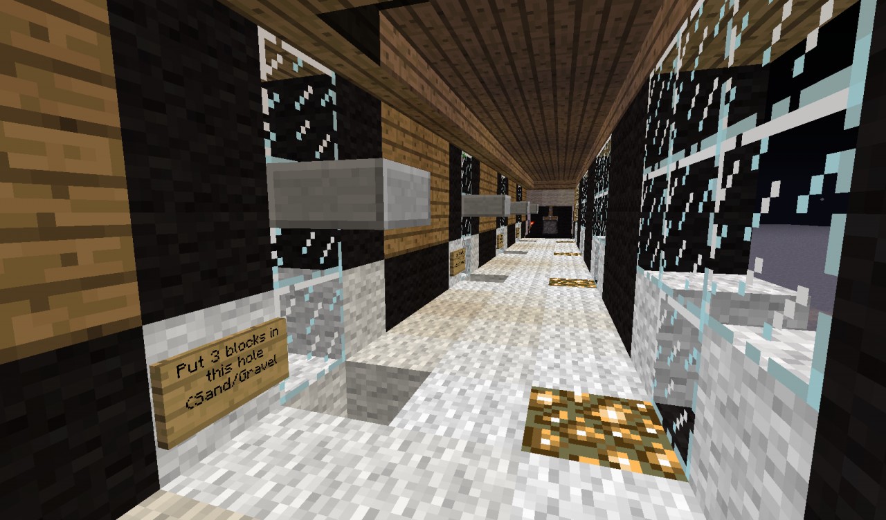 Redstone block lock Minecraft Map