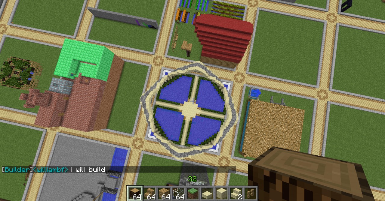 Courtyard Minecraft Map