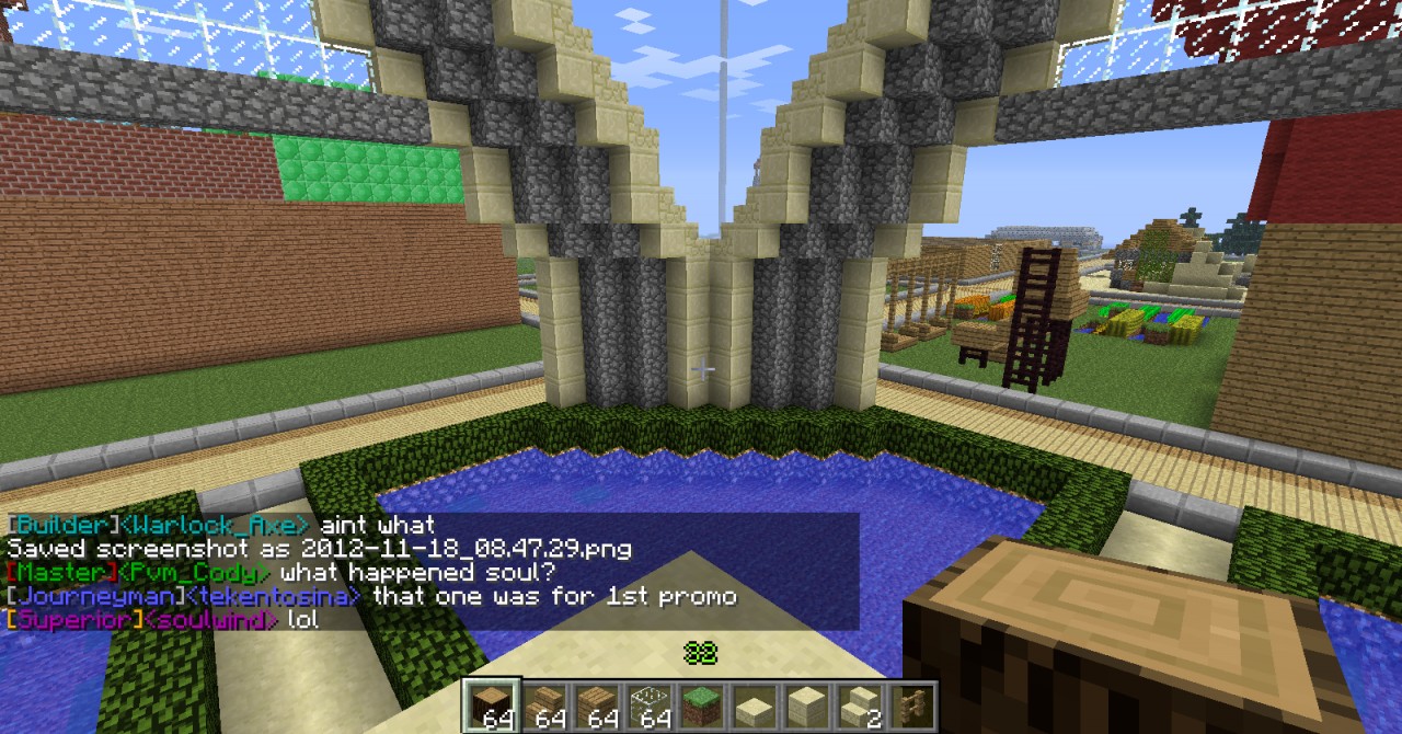 Courtyard Minecraft Map