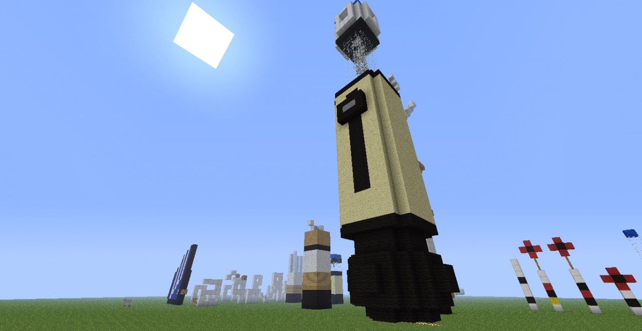 Doctor Who Props Minecraft Map