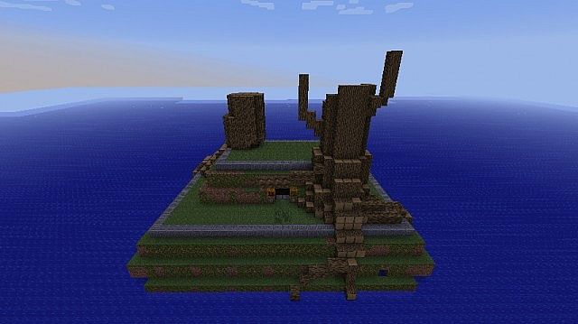 majora's mask woodfall temple Minecraft Map