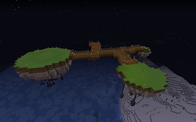 My First: Sky Village Minecraft Map