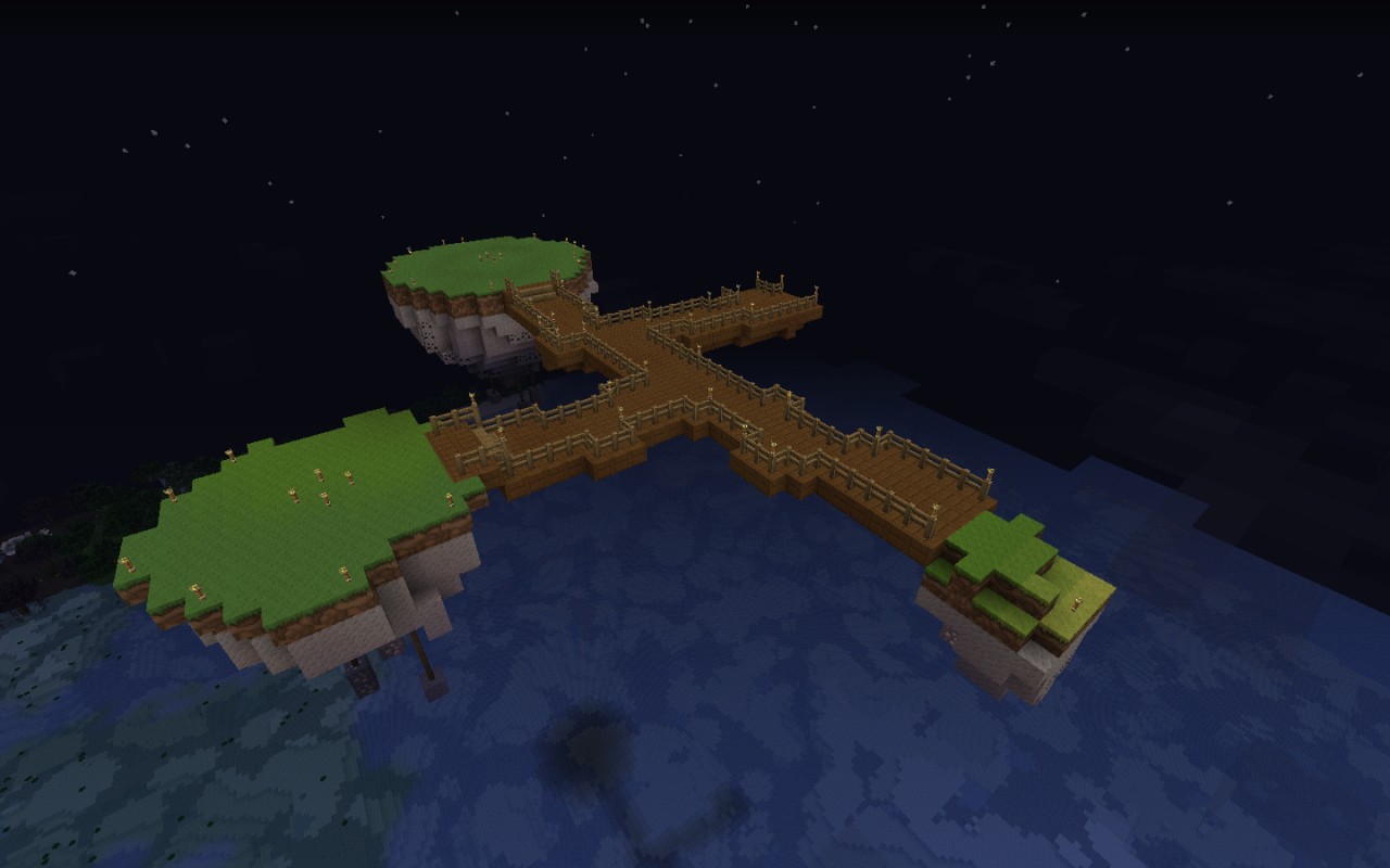 My First: Sky Village Minecraft Map