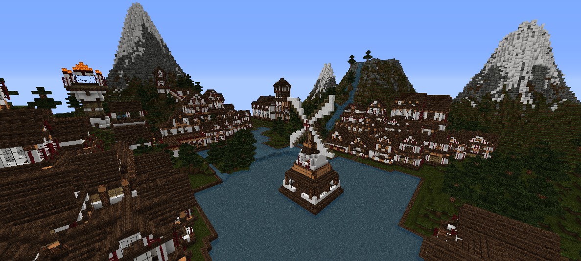 Craftland Village Minecraft Map