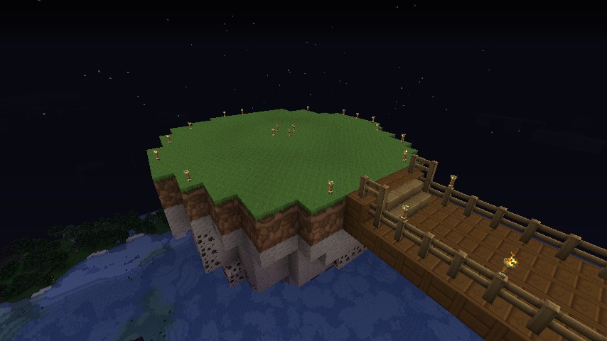 My First: Sky Village Minecraft Map