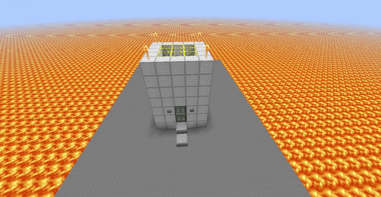 Lava block v1.0 Minecraft Map