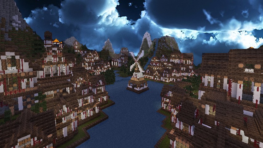 Craftland Village Minecraft Map