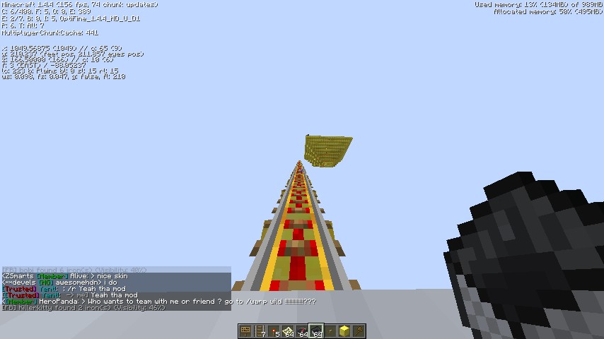 Epic RollerCoaster ( PART 1 ) Minecraft Map