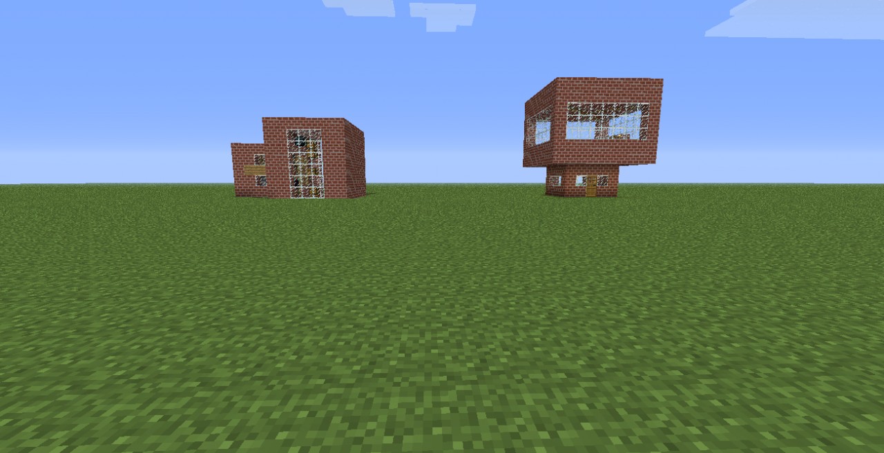 Sideways House Minecraft Map