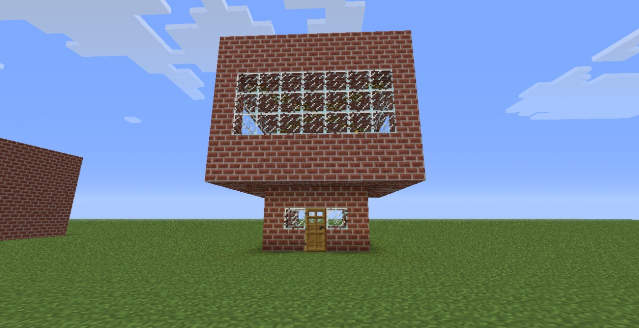 Sideways House Minecraft Map