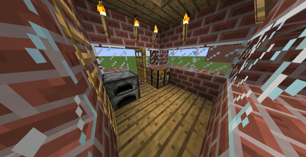 Sideways House Minecraft Map