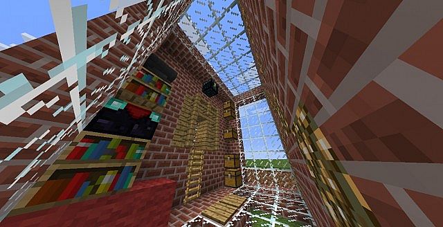 Sideways House Minecraft Map