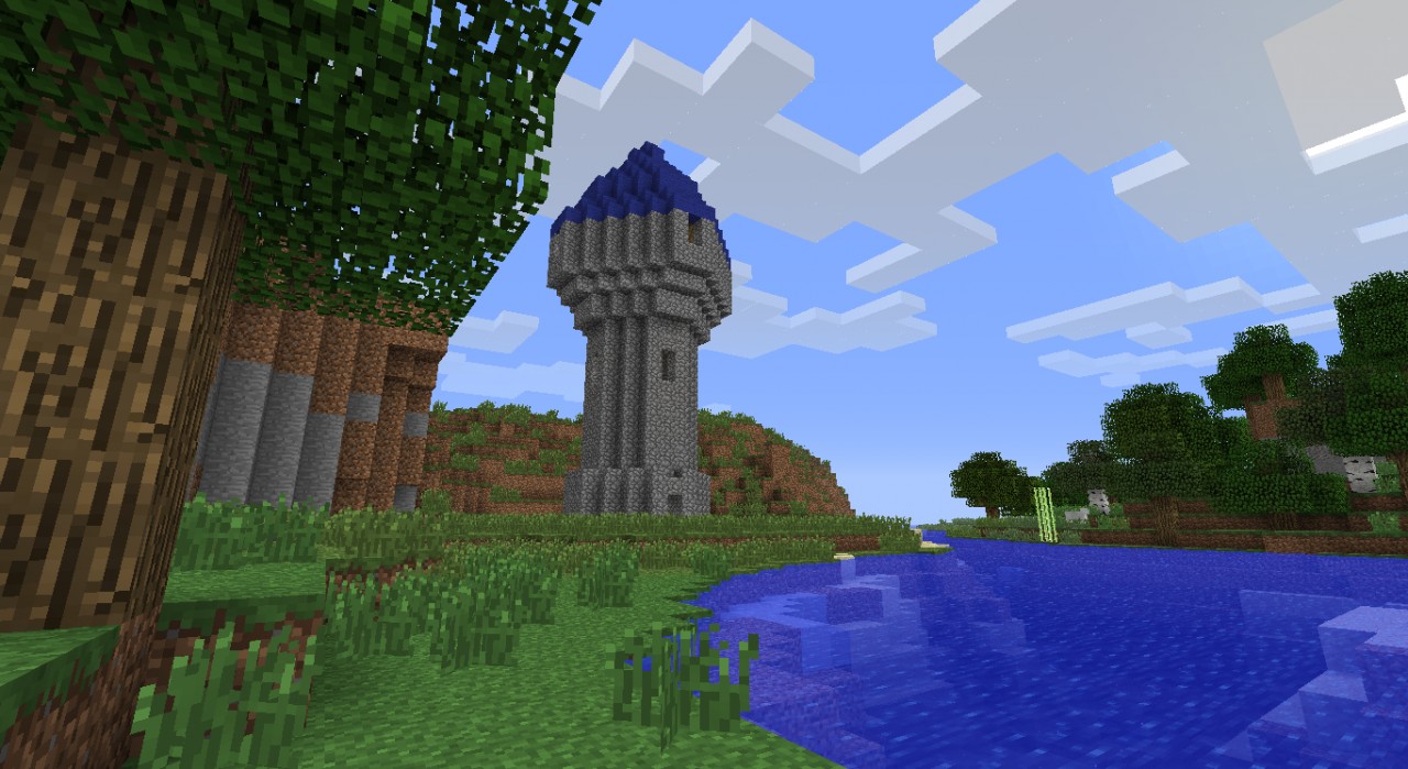 Defend the Wizards Tower (Tower Defense mod required) Minecraft Map