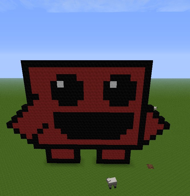 Pixel Art Server Minecraft Map