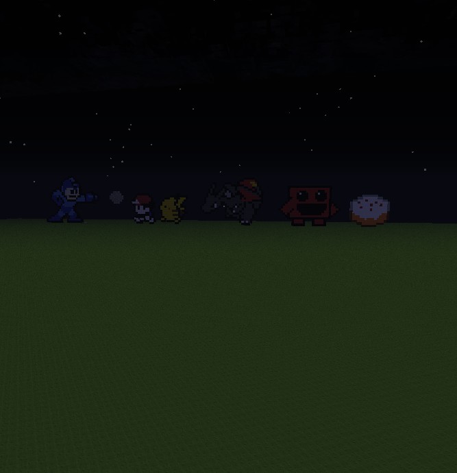 Pixel Art Server Minecraft Map