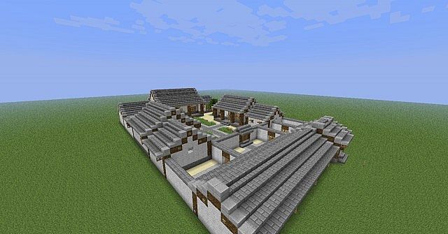 四合院 (SiHeYuan) Old chinese style house Minecraft Project