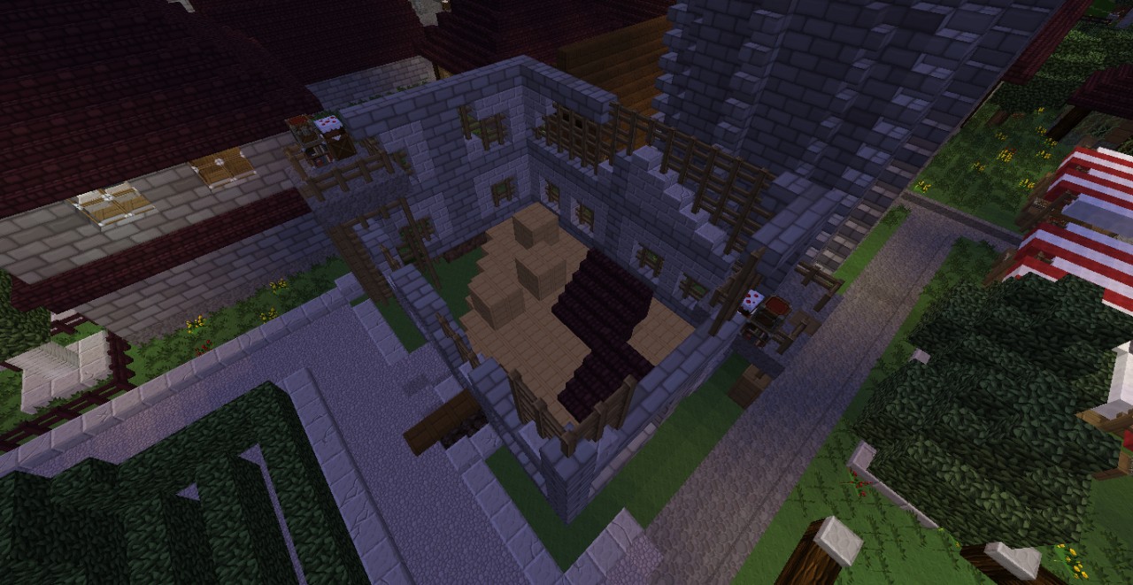 Witherfall pvp survival games map Minecraft Map