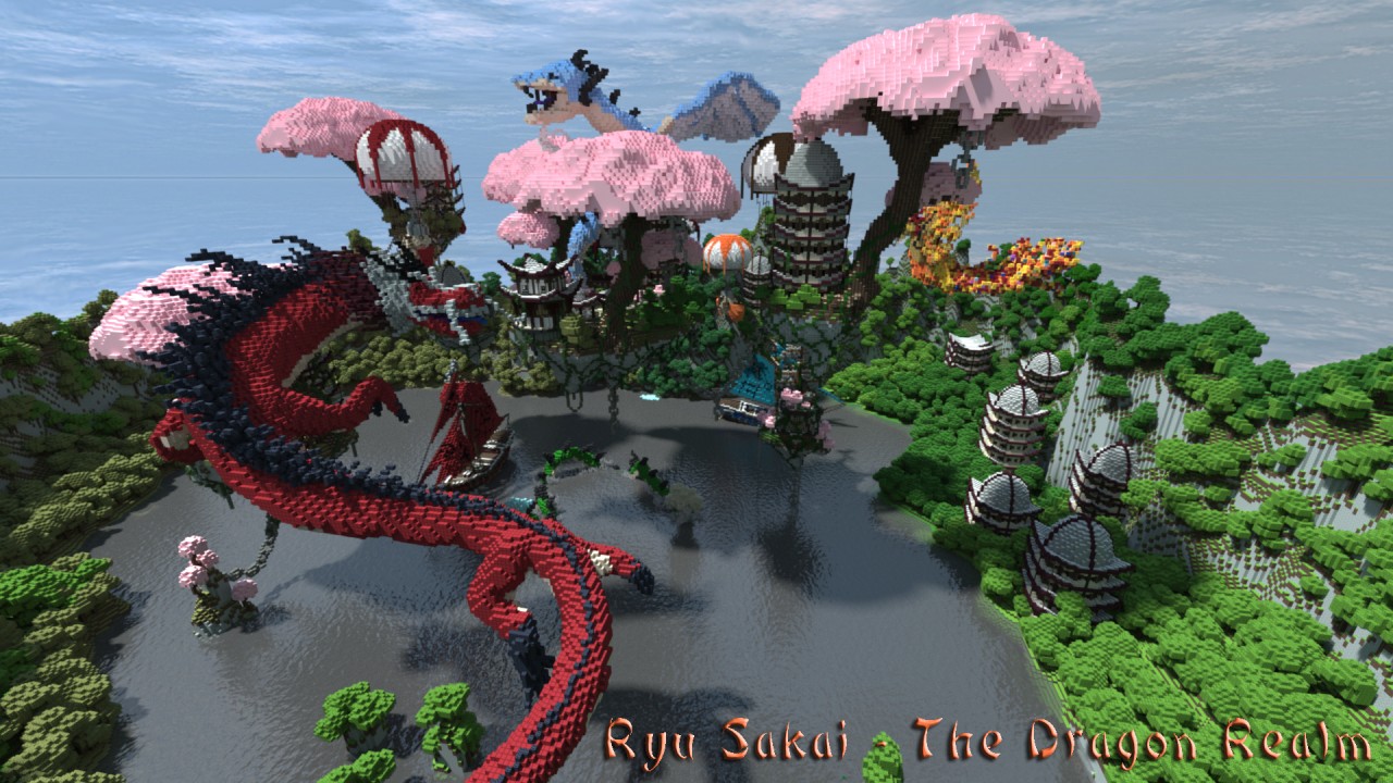 Ryu Sakai - The Dragon Realm ~ [+DOWNLOAD!] Minecraft Map