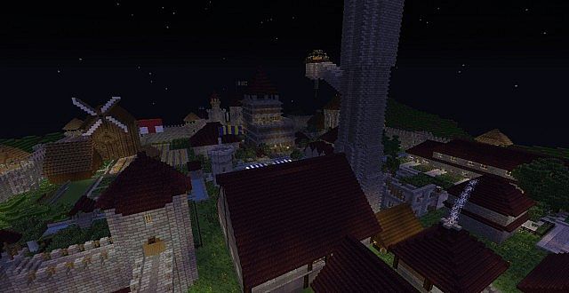 Witherfall pvp survival games map Minecraft Map