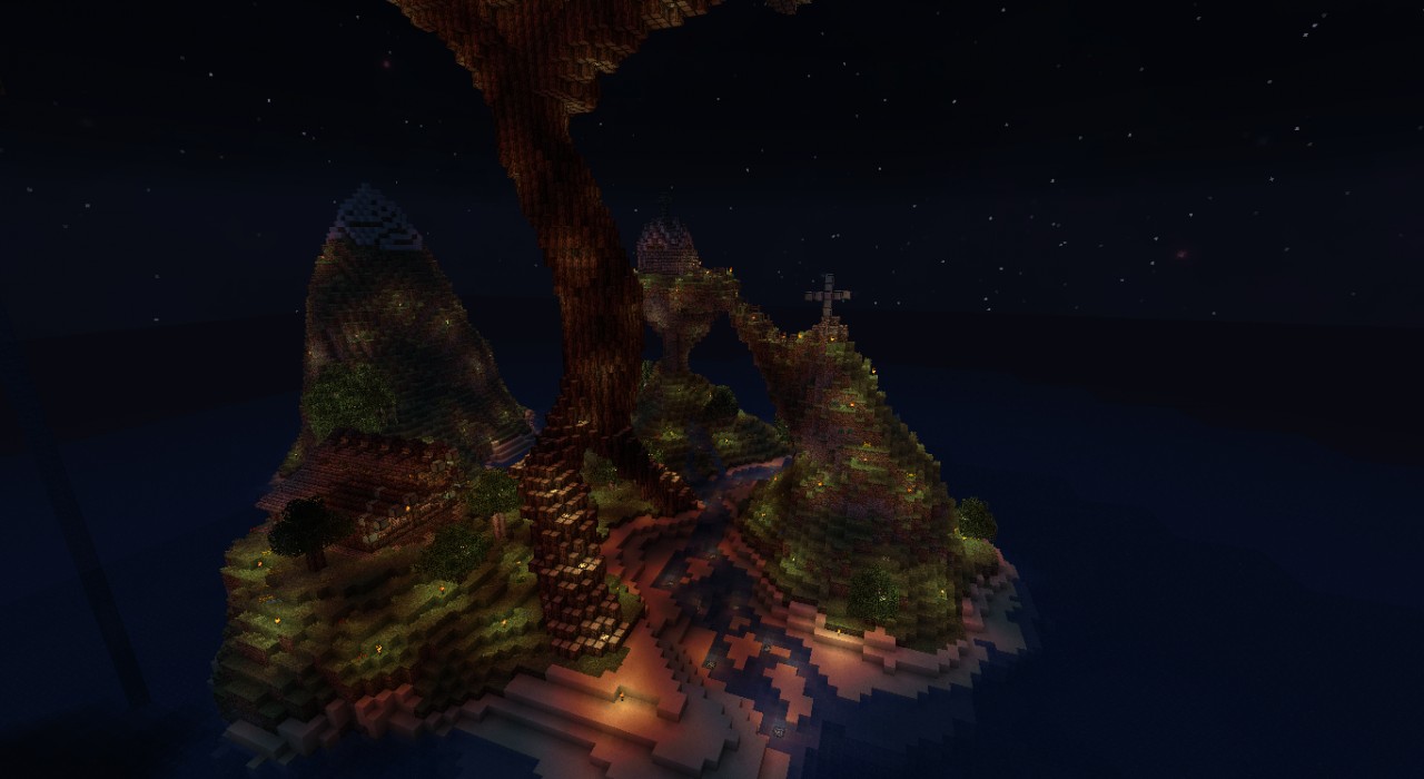 Emerald Island Minecraft Map