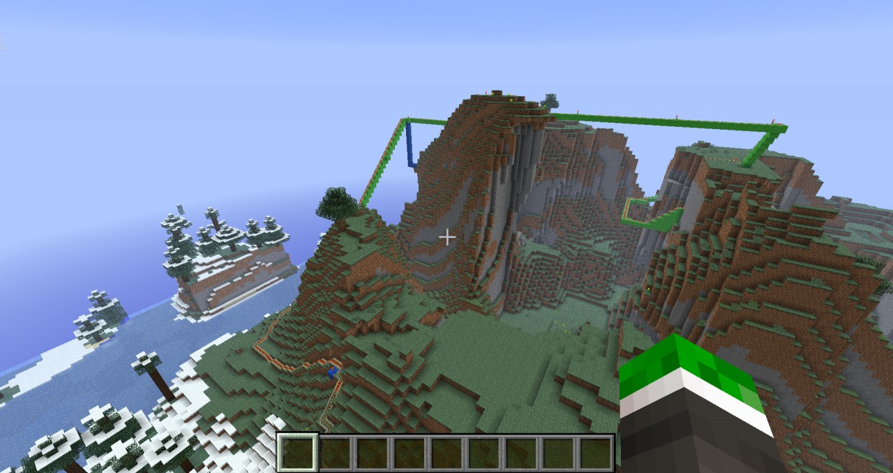 Extreme Rollercoaster Minecraft Map