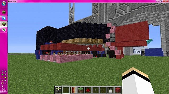 9 Digit Combination lock , leading to a 3x3 Gate! Minecraft Map