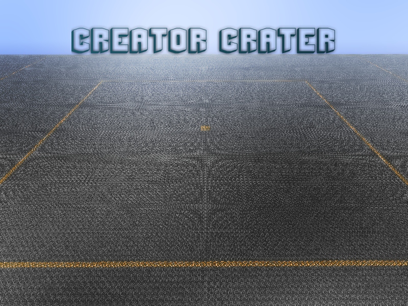 Creator Crater Minecraft Map