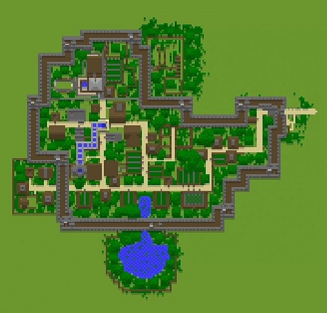 "Flatland" Minecraft Map