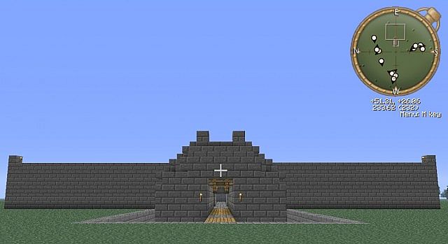 Empty Fort For Building Minecraft Map