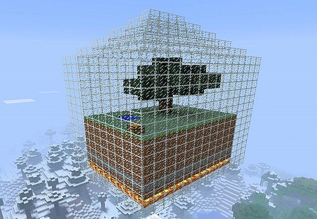 Glass_survival_v1 (UPDATED) Minecraft Map