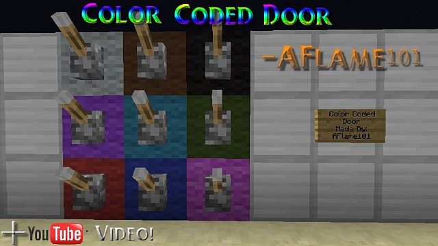 Color Coded Door [15.2] Minecraft Map