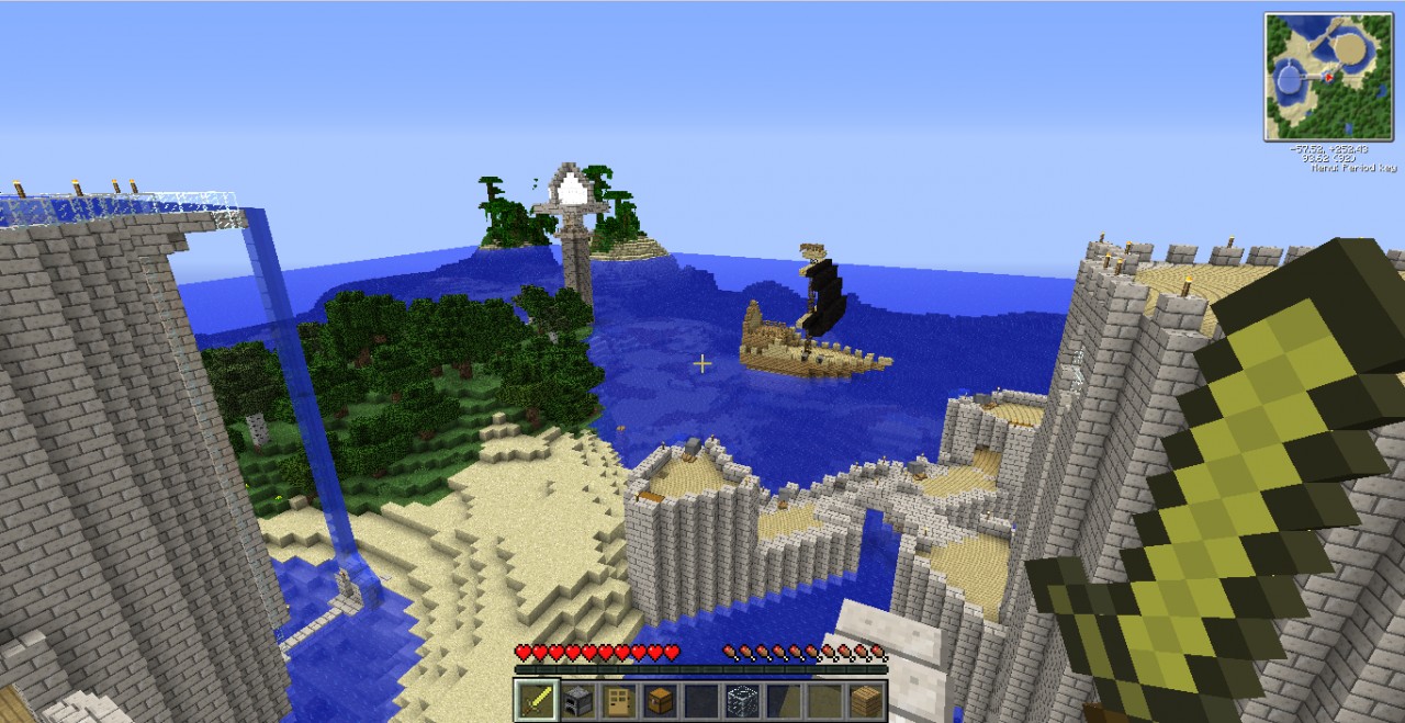 Tekkit Marble Castle Minecraft Map