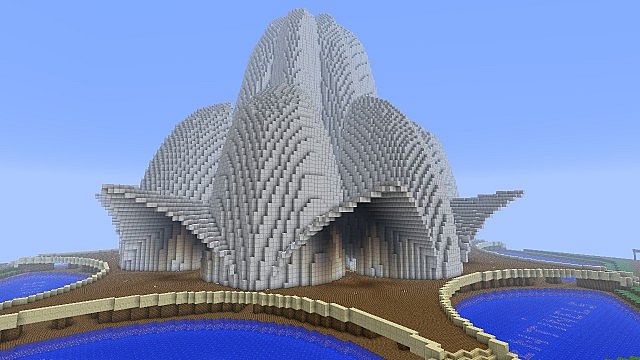 Lotus Temple Minecraft Project