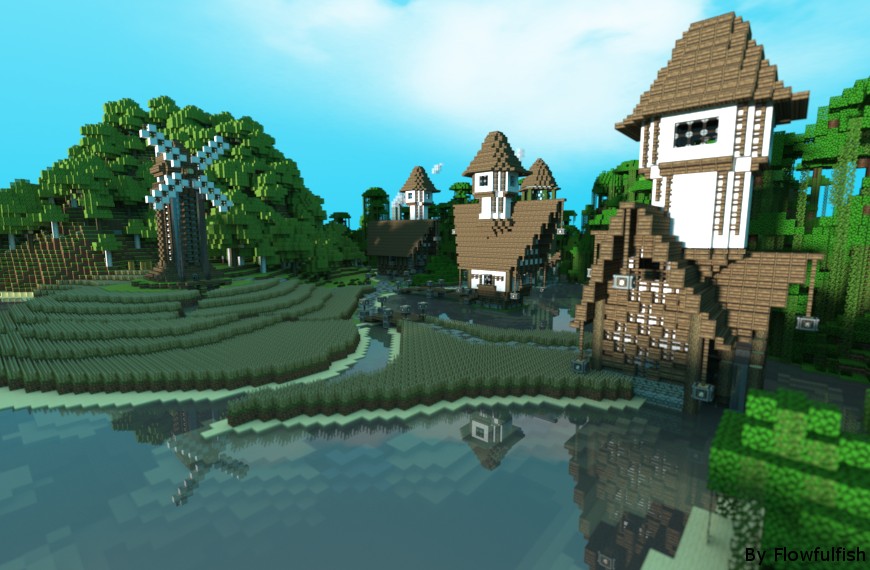 Rivermill Farm Minecraft Map