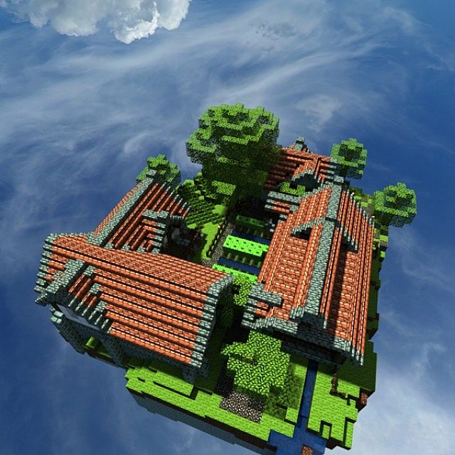 Medieval hamlet Minecraft Map